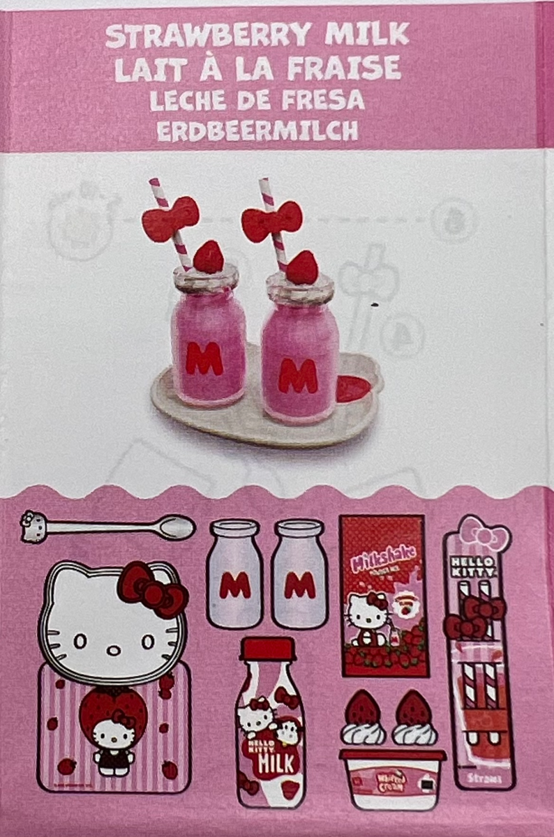 Miniverse Hello Kitty series - Strawberry Milk – Tiny Toybox